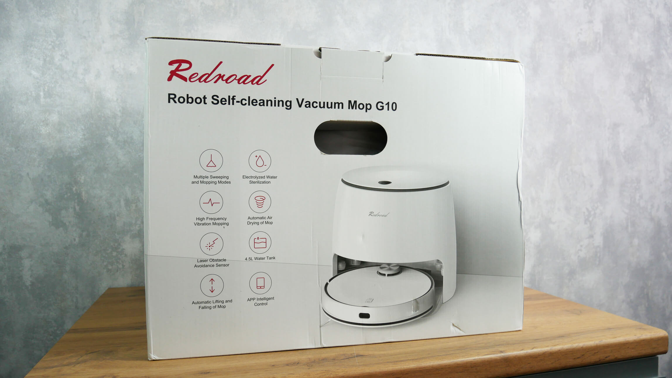 Redroad G10 Review Rinses The Mopping Pad And Lifts It On Carpet
